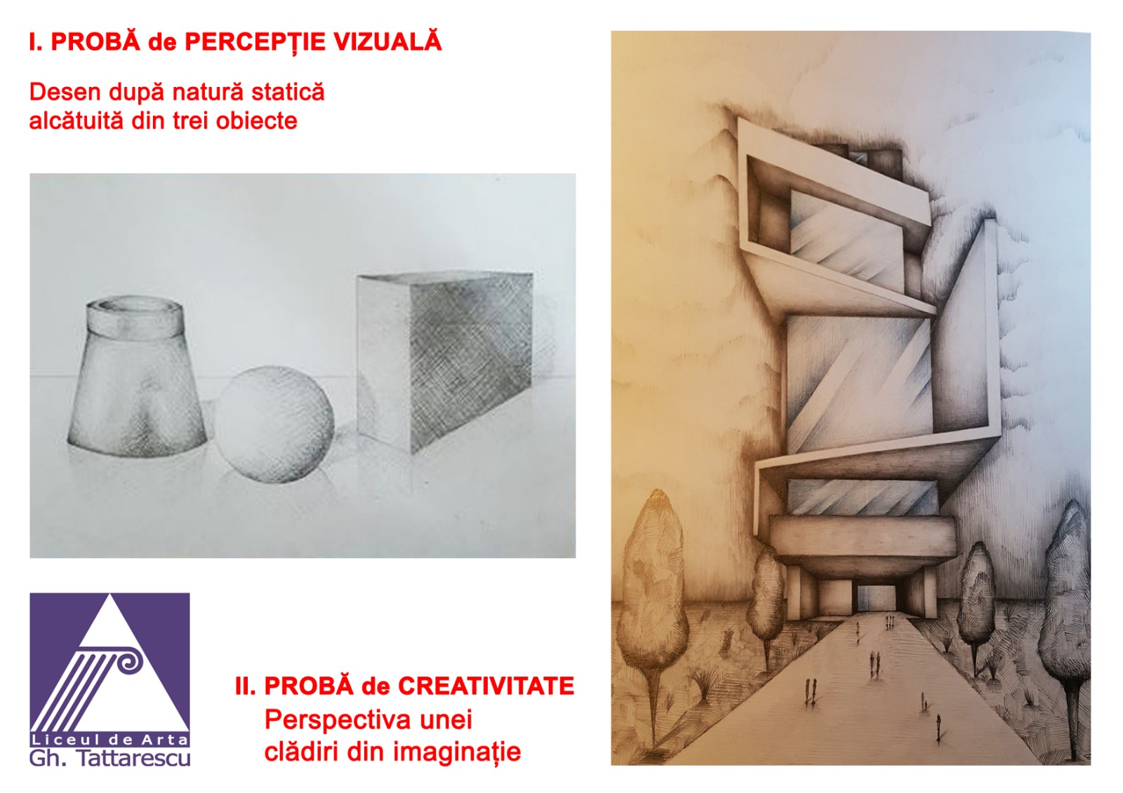 Liceul de Artă Ghe. Tattarescu - Arhitectura